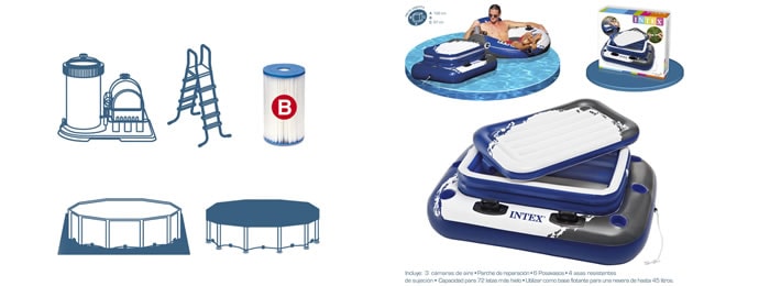 Accessoire Piscine Intex